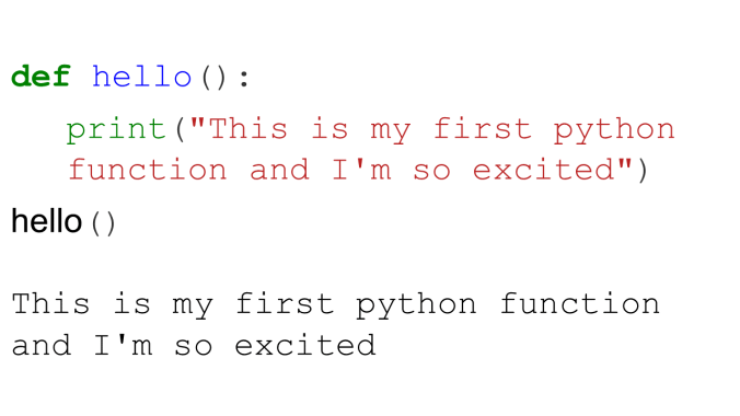 Python Functions | RP’s Blog on AI